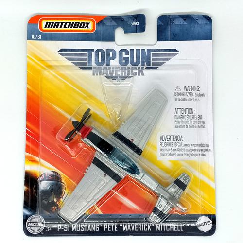 Jual Matchbox P 51 Mustang Pete Top Gun Maverick P51 Sky Original SNI ...