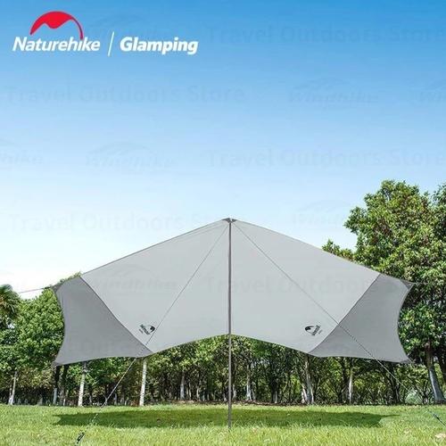 Jual FLYSHEET NATUREHIKE NH22ZP009 150D SUN SHELTER CANOPY HEXAGONAL ...