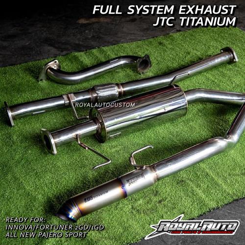 Jual JTC TITANIUM EXHAUST INNOVA FORTUNER PAJERO - 2GD 1GD, DOWNPIPE ...