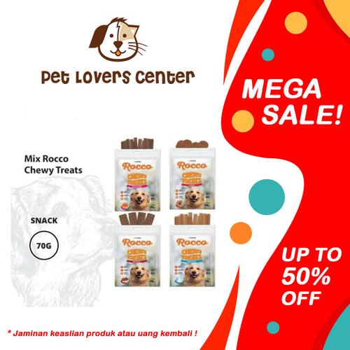 Jual Rocco Chewy Treats 70gr - Snack Anjing Rocco Treats - MILKY STICK ...
