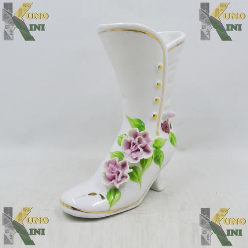 Jual VINTAGE VASE SHOE VICTORIAN PORCELAIN BOOT - SHOE PLANTER, VAS ...