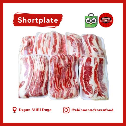Jual Shortplate Beef Slice - Daging Slice Pack 500gr - 500 gram - Kota ...
