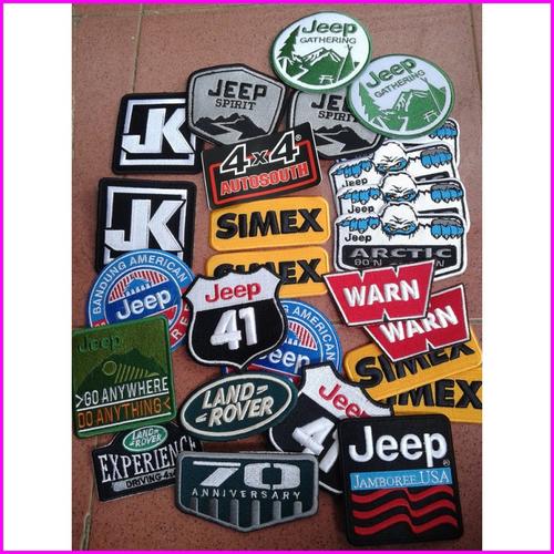 Jual Azetc Emblim Patch Bordir Logo Jeep Jimny Land Cruiser Land Rover ...