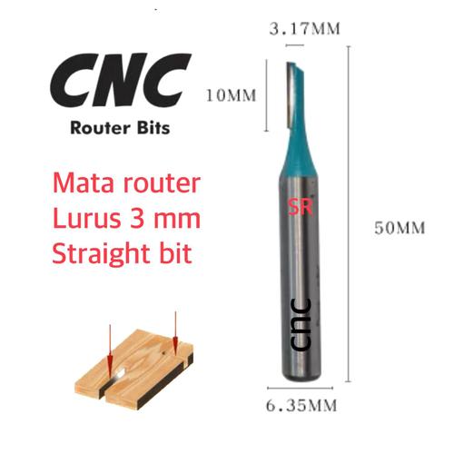 Jual Mata Router / Profil Lurus 3 mm / Straight Bit CNC - Jakarta Timur ...