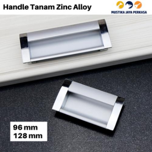 Jual Handle Tanam Aluminium Twin CH Tarikan Lemari Sliding Geser 96 128 ...