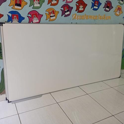 Jual whiteboard gantung HPL / formika ukuran 120x240cm - Jakarta Timur ...