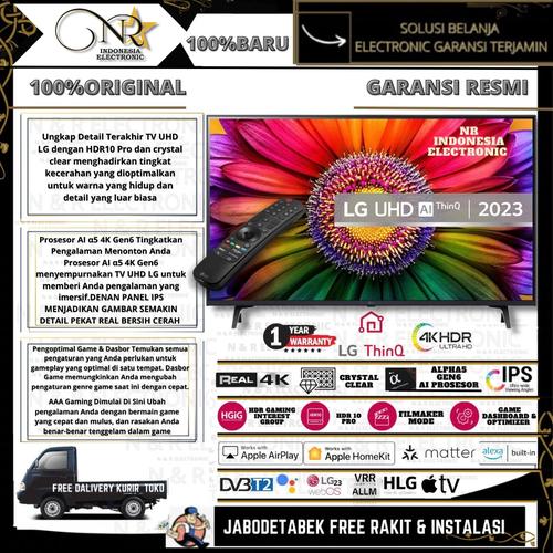 Promo LG 65UR8050PSB - GEN6 UHD REAL 4K - SMART TV 65 INCH 2023 -LG 65UR8050 - Jakarta Selatan ...