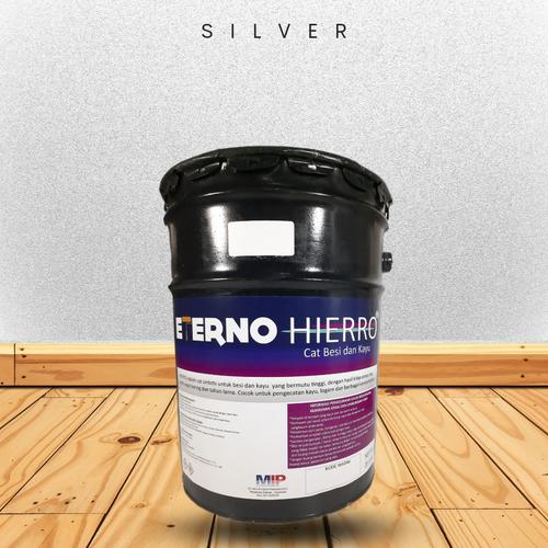 Jual Cat minyak silver - cat besi silver - cat eterno 20L Silver - Kota ...