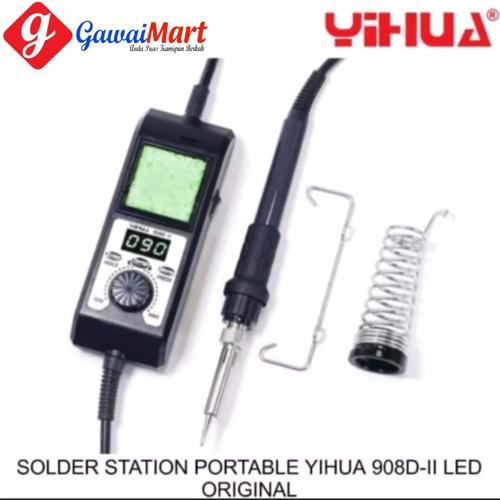 Jual SOLDER STATION PORTABLE YIHUA 908D-II LED ORIGINAL - Jakarta Utara - Gawai Mart | Tokopedia