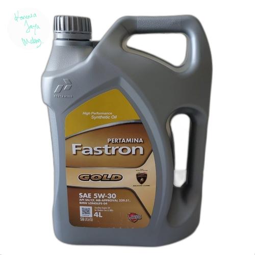 Jual OLI PERTAMINA FASTRON GOLD 5W 30 4 liter - Kota Malang - Karunia ...