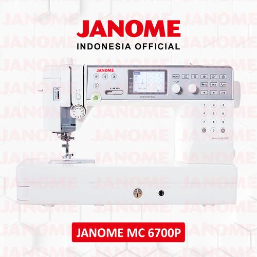 Promo Mesin Jahit JANOME MC-6700P Professional MC6700P Japan Quality ...