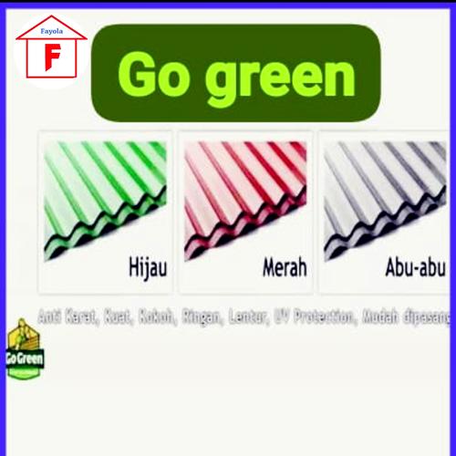 Jual atap go green 180x80x1,5mm - Abu-abu - Kab. Tangerang - fayolaris ...
