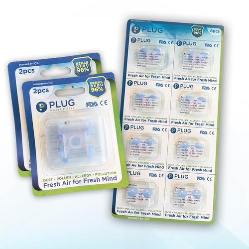 Jual PLUG Nasal Filter Mix H 3 pack (Isi: 2x2pcs, 1x8pcs) - Kota ...
