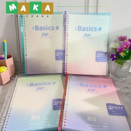 Jual binder transparan gradasi b5 buku catatan buku kuliah buku filer ...