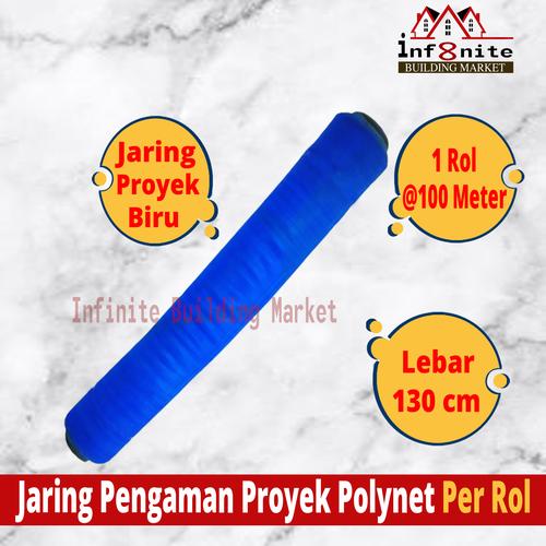 Jual Jaring Proyek Pengaman Bangunan Safety Net Polynet Biru Tebal Per Rol - Kota Bandung ...