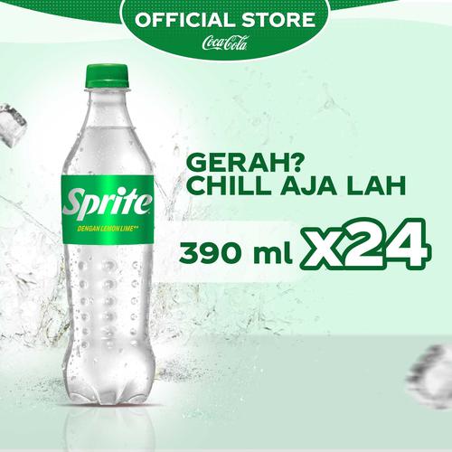 Promo Sprite Lemon Lime Minuman Soda - Botol 390ml - x24 Pcs - Kota ...
