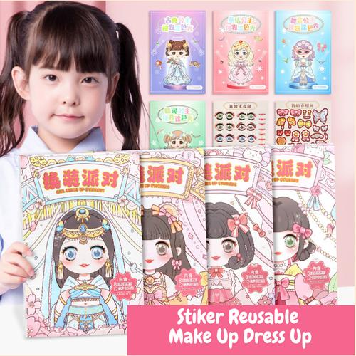 Promo Stiker Sticker Lucu Setiker Reusable Mainan Edukasi Anak DIY ...