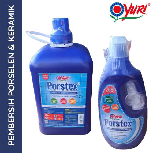 Jual Porstex Yuri - Chemical Pembersih Porselen & Keramik - 3,7Liter ...