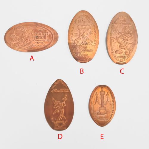 Jual Souvenir Coin Besi Tokyo Disney Disneyland Mickey Hello Kitty ...