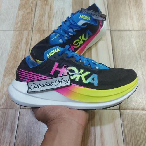 Jual Sepatu Hoka Rocket X 2 Black Multicolor - Jakarta Selatan - Sahabat Ary | Tokopedia