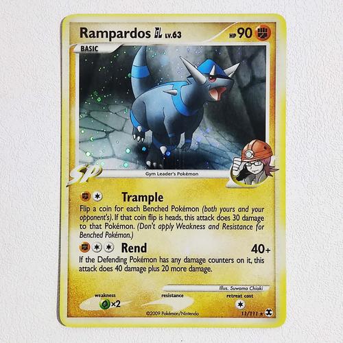 Jual Rampardos GL 11/111 - Platinum: Rising Rivals Holo Rare Pokemon ...