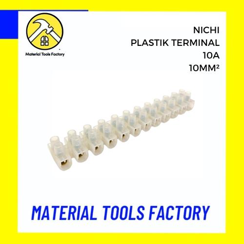 Jual Nichi Terminal Kabel Terminal Block Kabel Warna Putih Ukuran 10mm ...