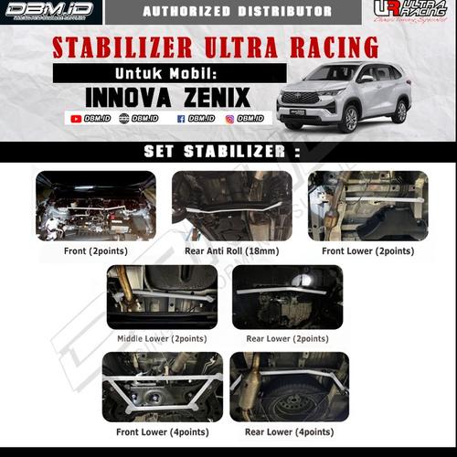 Promo Stabilizer Strutbar/Stabilizer Ultra Racing Toyota Innova ZENIX ...
