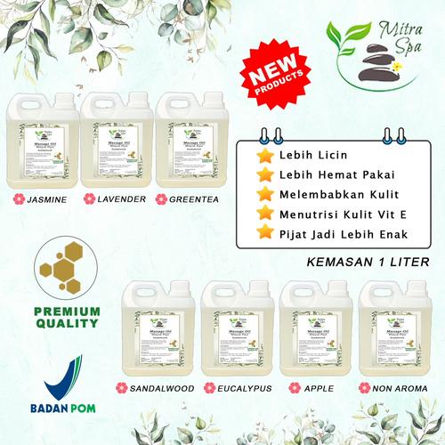 Jual MitraSpa Minyak Pijat 1 Liter Oil Massage Aromaterapi SPA & Reflexy - jasmine - Jakarta ...