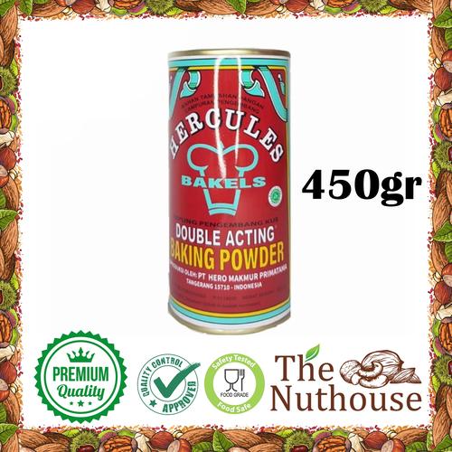 Jual HERCULES Double Acting Baking Powder / Tepung Pengembang Kue 450gr ...