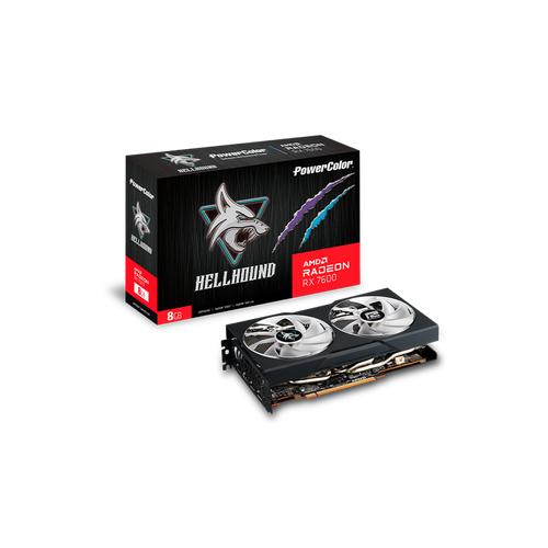 Jual POWERCOLOR RX 7600 HELLHOUND AMD RADEON 8GB GDDR6 - Jakarta Pusat ...