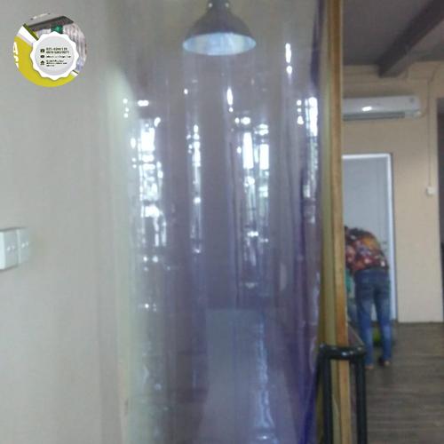 Jual Tirai pvc curtain komplit tinggal pasang ukuran pintu L 1m x T 2m ...