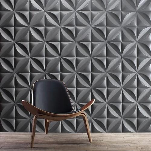 Jual wal panel beton 3D/roster tempel dinding/harga permeter - model D1 ...