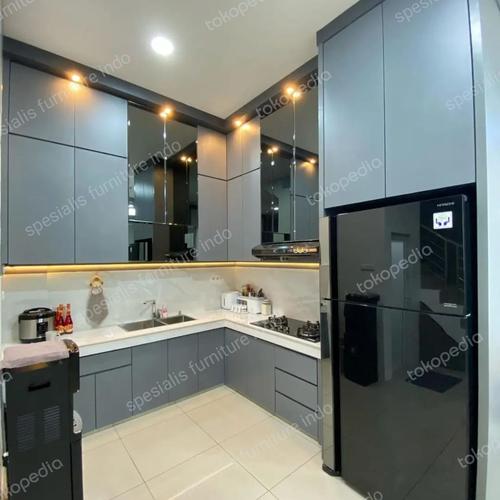 Jual kitchen set hpl, kitchen set dapur, kitchen set minimalis hpl ...