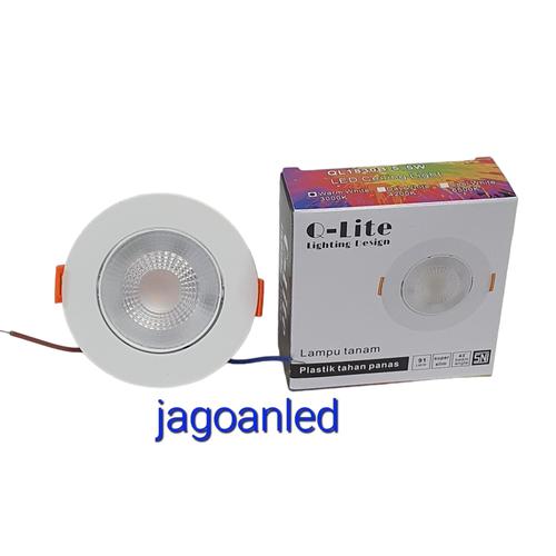 Jual Lampu Downlight Inbow 5 Watt Panel LED Lampu Plafon 5W Q-Lite ...