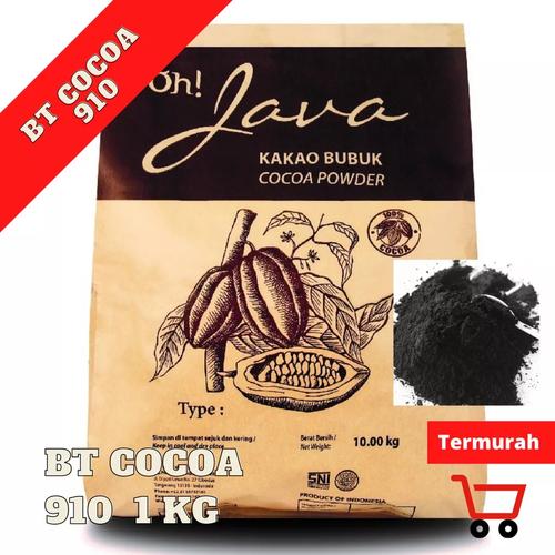 Jual BT COCOA BLACK POWDER BT 910 1 kg bubuk coklat Hitam - Jakarta ...