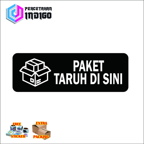 Jual sign papan akrilik acrylic paket taruh disini - Kab. Bekasi ...