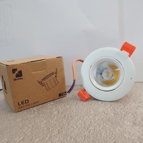 Jual LED Spotlight COB 7W Downlight We-Lite - 4000k - Jakarta Pusat ...