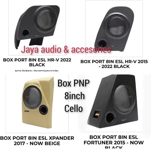 Jual Box Subwoofer PNP 8inch Dari Cello HRV-Fortuner-Xpander-Inova ...