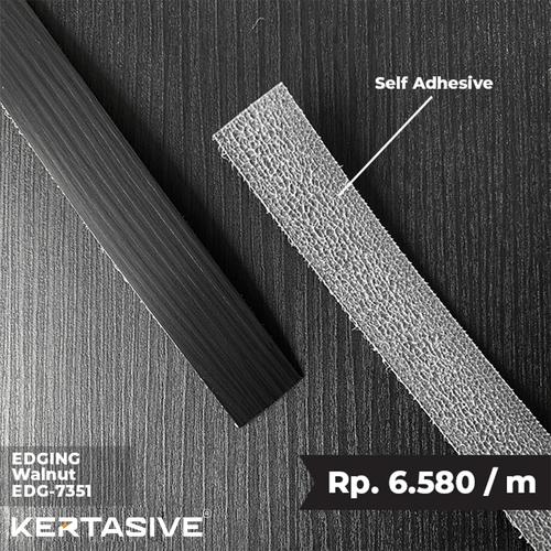 Jual WALNUT X 10 METER - PVC INTERIOR EDGING KERTASIVE - EDGINGx5 METER ...