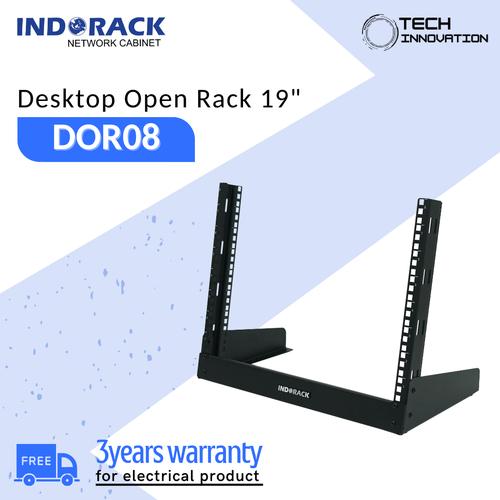 Jual INDORACK Desktop Open Rack 8U Depth 290mm Rak Server Modem Audio DOR08 - Kota Semarang ...