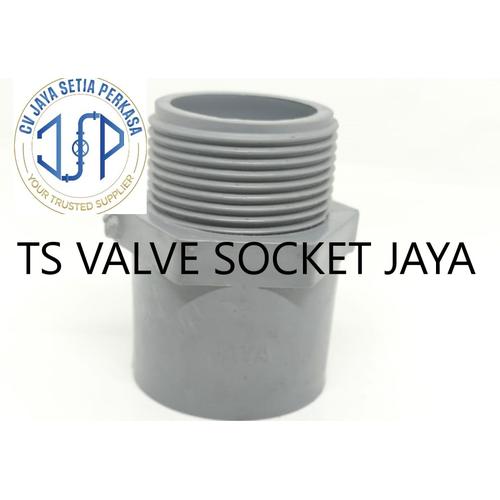 Jual VALVE SOCKET/ SOCKET DRAT LUAR 3/4" PVC JAYA - Kota Medan - CV ...