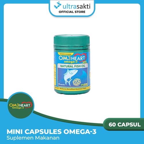 Promo Om3heart Mini Capsules Omega-3 @60 Softcapsules - Suplemen ...