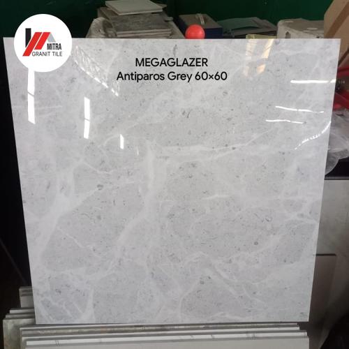 Jual granit lantai 60x60 Megaglazer antiparos grey glazed - Kab. Bogor ...