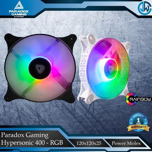 Jual Paradox Gaming Hypersonic 400 RGB, 120mm|12cm - PC Fan Case|Casing ...