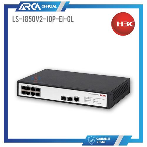 Jual Switch H3C LS-1850V2-10P-EI-GL 8 Gigabit 2 SFP Ports L2 Manage ...