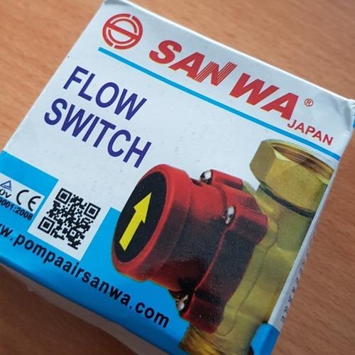 Jual SANWA FLOW SWITCH 3/4 INCH - OTOMATIS POMPA AIR DORONG BOOSTER ...