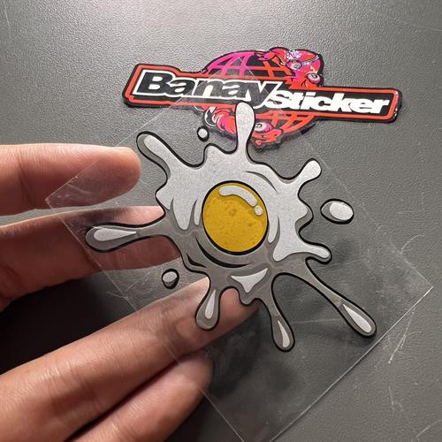 Jual Stiker BERCAK CROT Sticker Efek TELOR CEPLOK cutting - Jakarta ...
