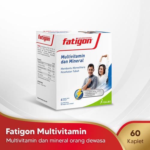 Promo Fatigon Kaplet 10x6 kaplet - Multivitamin dan Mineral - Jakarta ...