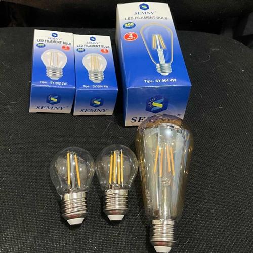 Jual Led filament lampu kafe lampu pijar filament sni - 4w st64 - Kota ...