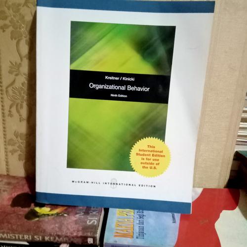 Jual ORI MULUS BUKU ORGANIZATIONAL BEHAVIOR NINTH EDITION - Jakarta ...